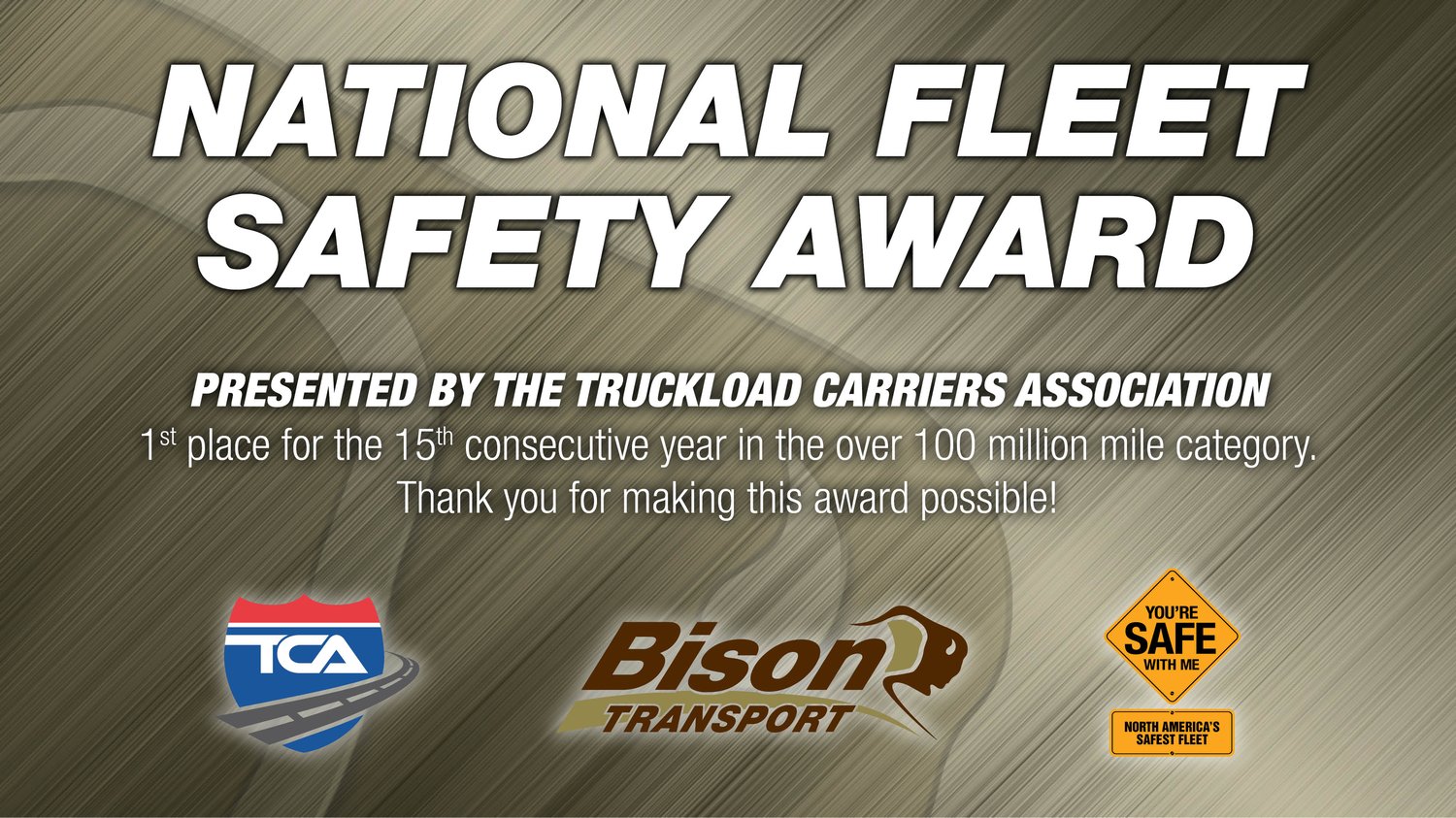 National Fleet Safety Awards National Fleet Safety Awards